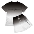 Boys Outfits Kids Breathable Mesh Casual Outfit Cool Gradient City ...