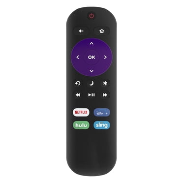 Original Sharp Roku Remote Control with Netflix, Hulu, VUDU, Sling ...