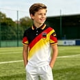 YunPes Boys Summer T-shirt Germany 2026 Football Shirt Short Sleeve ...