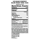 BANG Energy Drink, Blue Razz, 16 fl oz, 4 Pack - Walmart.com