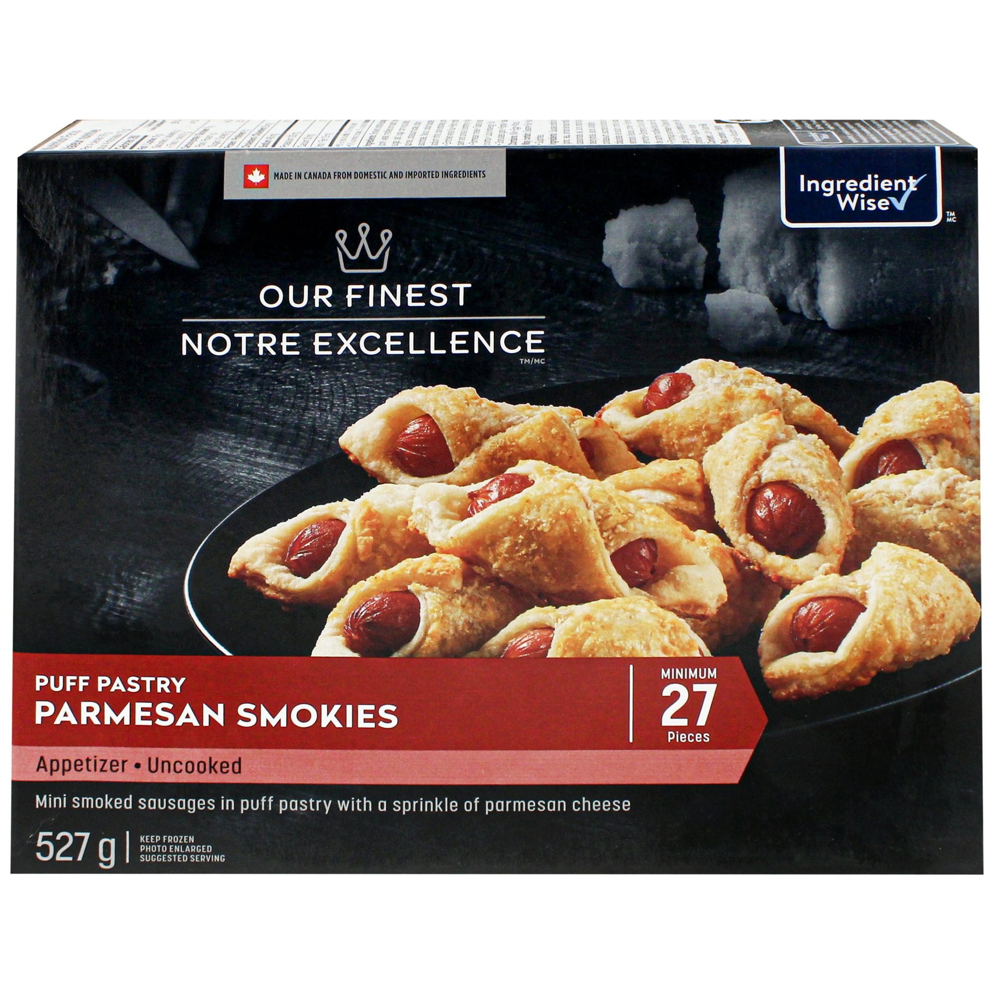 Click here for Our Finest Puff Pastry Parmesan Smokies 527 G prices
