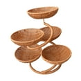Nishiyuenyi Fruit Basket Display Stand Organizer Rack Large Capacity ...