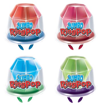 Ring Pop Strawberry Lollipops, 22 Count Box - Walmart.com