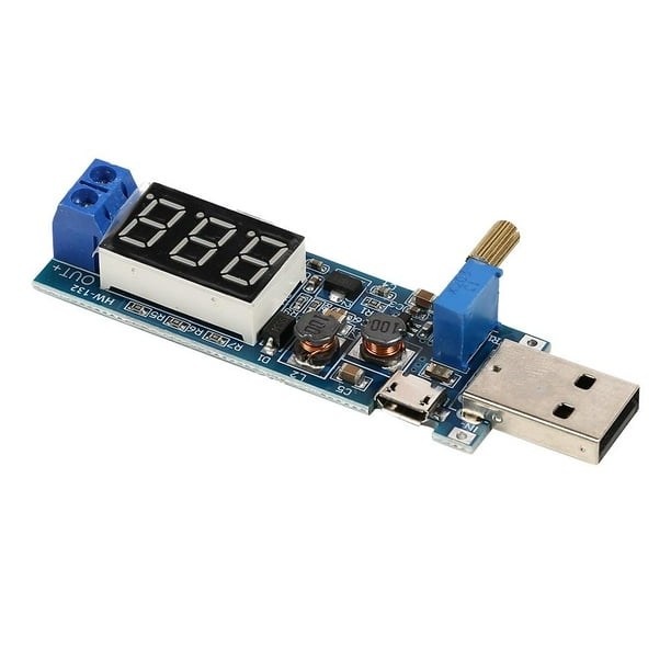 DC-DC 5V a 3.3V 9V 12V 24V USB Step-up Power Supply Module Boost Converter | Bodega Aurrera en línea
