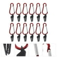 12 Sets Tent Lock Carabiner Clip Securing Alligator Clips Tarp ...