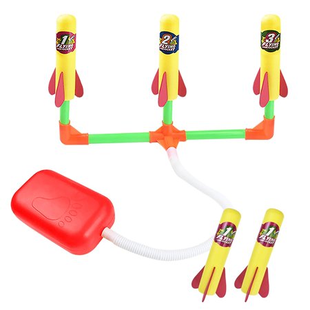 Flying Rockets Jumping Rocket Simulation With Air Pump And Launcher ...