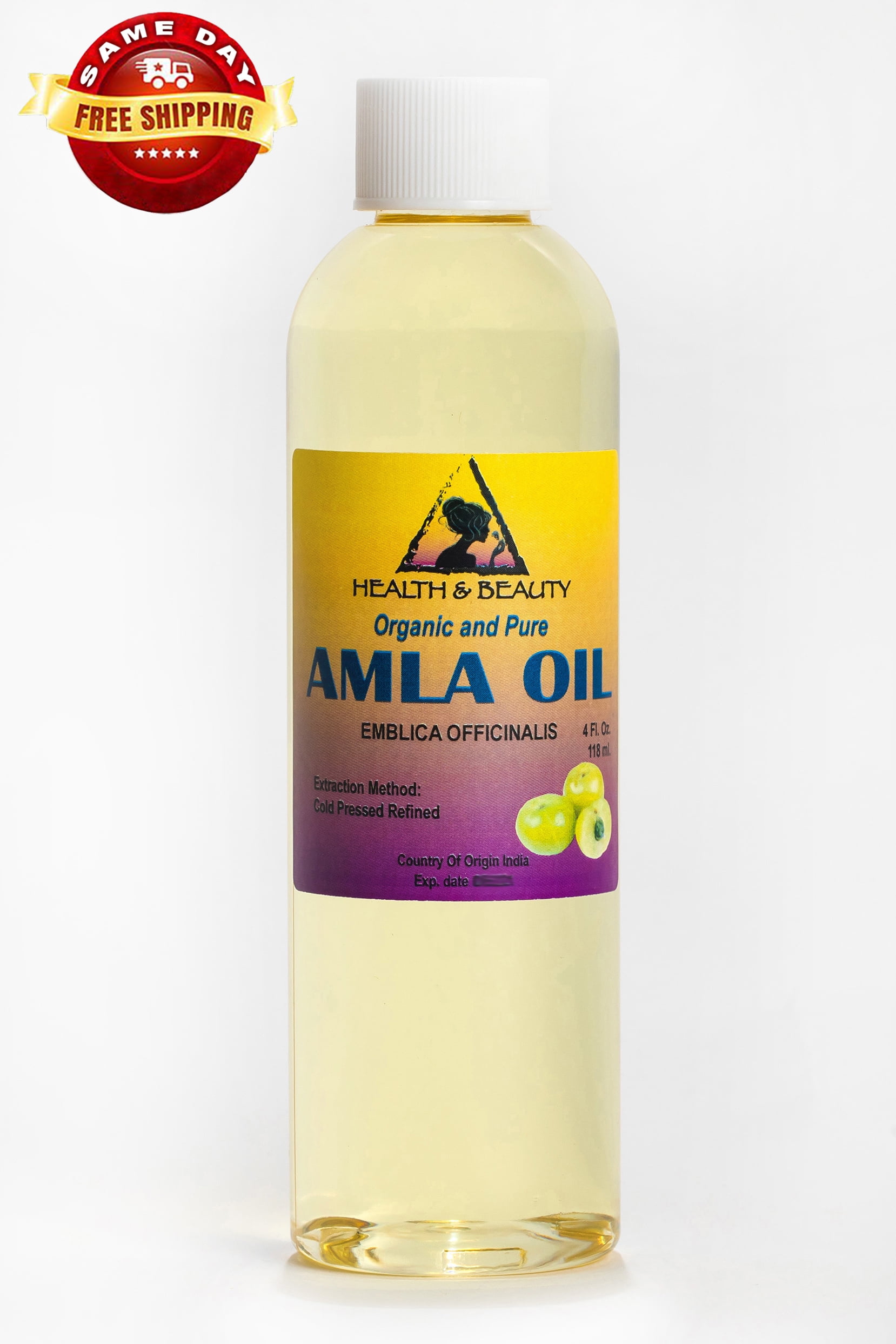 Amla / Gooseberry Seed Oil Refined Organic Cold Pressed Natural 100% ...