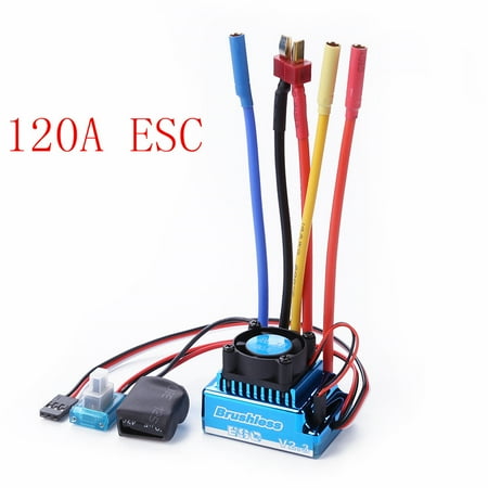 3650 3900KV Brushless Motor & Waterproof 45A 60A 80A 120A Brushless ESC ...