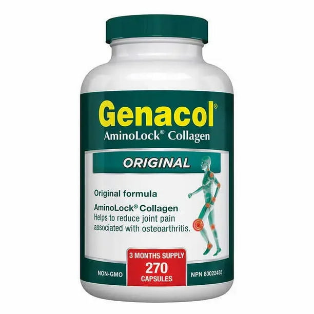 Genacol Original Formula - 270 Collagen Capsules | Joint Health and ...