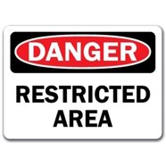 Danger H2S Poisonous Gas Sign, OSHA Danger Sign, 10x7 Vinyl Sticker ...