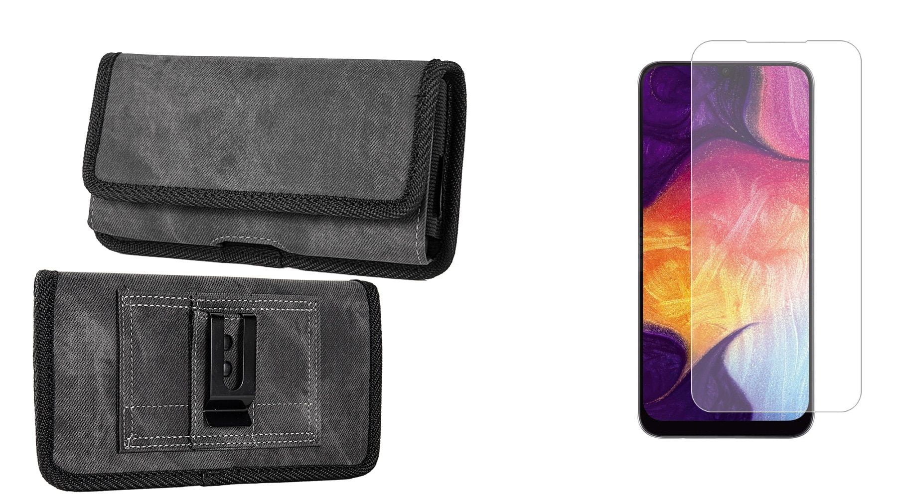 Holster and Screen Protector Bundle for Samsung Galaxy S22 Ultra ...