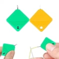 Needle Threader Automatic Sewing Tool Square Bright Yellow Durable ...