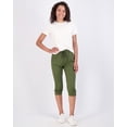 3-Pack: Women's Capri Silky Soft Joggers Cuffed Athletic Comfy Casual ...