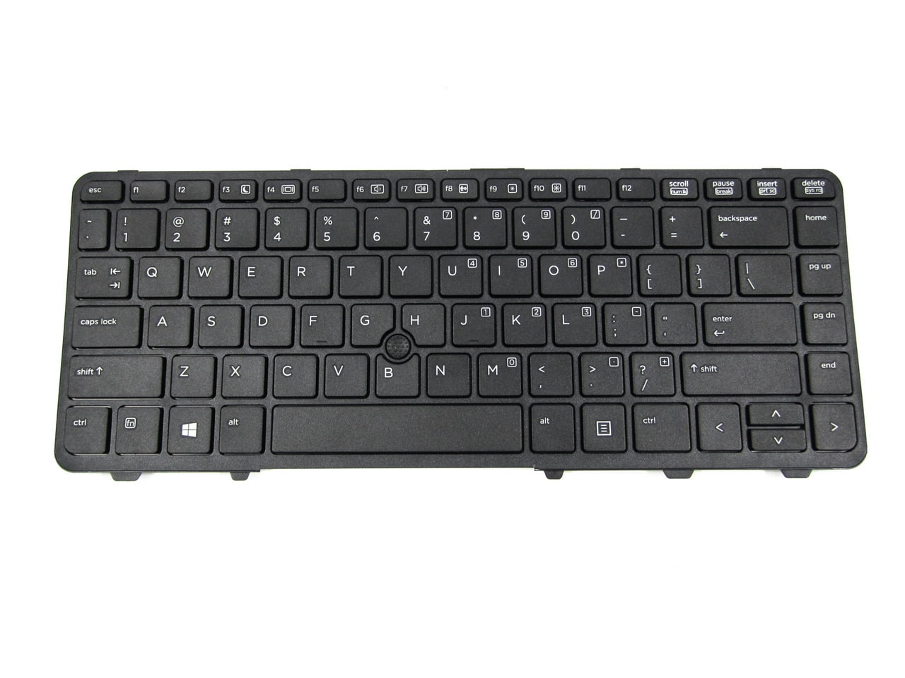 HP ProBook 640 G1 645 G1 US Keyboard with Pointing Stick 738688-001 ...