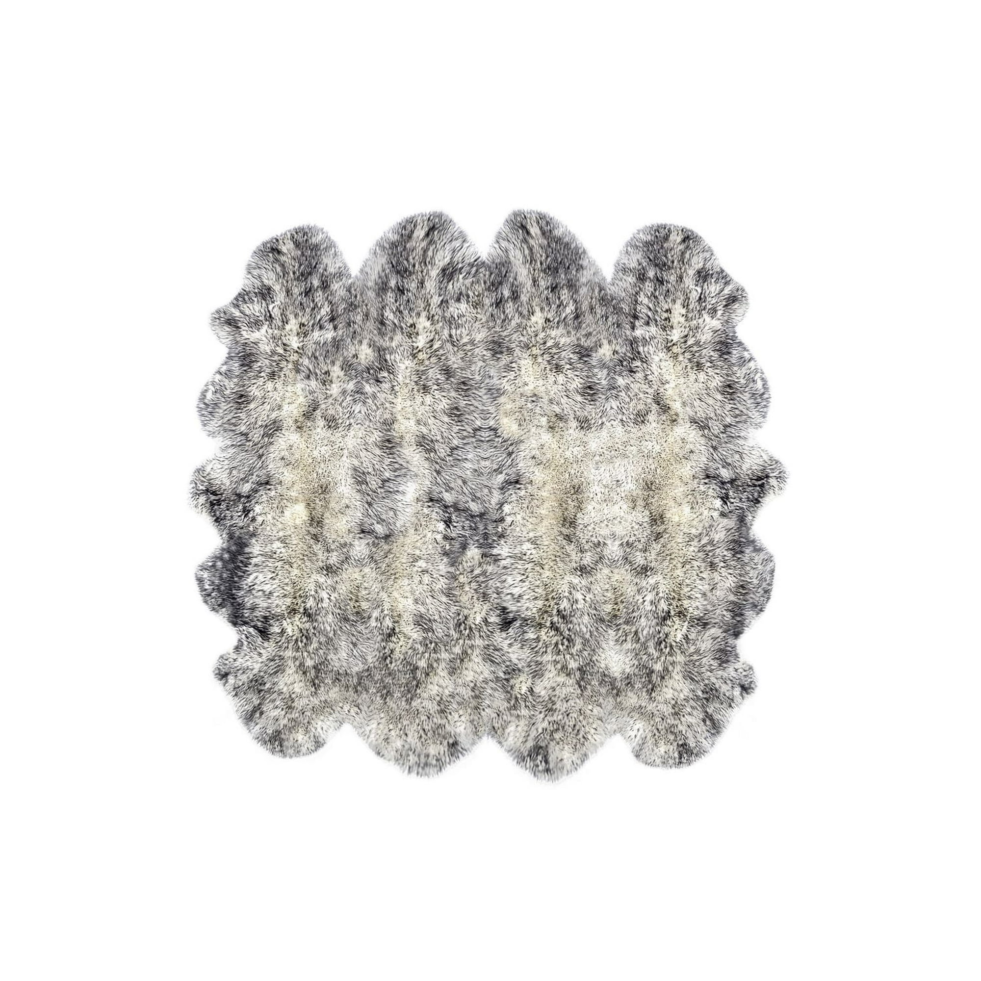 Click here for H-Natural New Zealand Sheepskin Octo Rug 7 X 6 6 F... prices