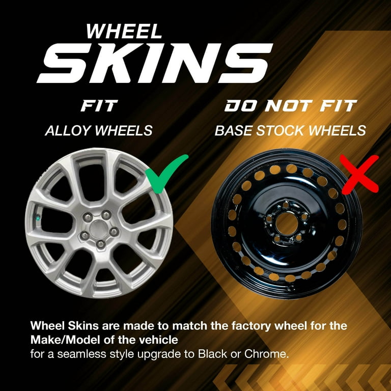 Toyota Chrome Wheel Skins | Toyota Truck Wheel Skins | Hubcap Heaven
