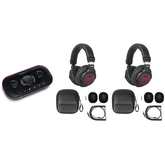 Focusrite Scarlett 2i2 Studio 4th Gen USB, Home Recording Bundle with ...