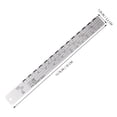 LABRIMP Stainless Steel Paint Measuring Ruler, Reusable Mixing Stick ...