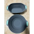 Silicone Banneton Bread Proofing Baskets W/Liners, 9" Round&10" Oval ...