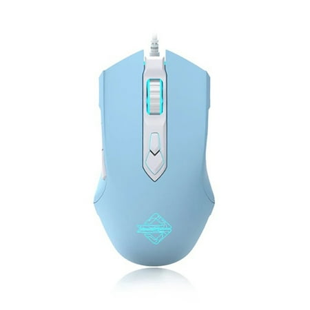 relayinert AJ52 Wired 7-Key Gaming Mouse LED RGB Backlit Mice ...