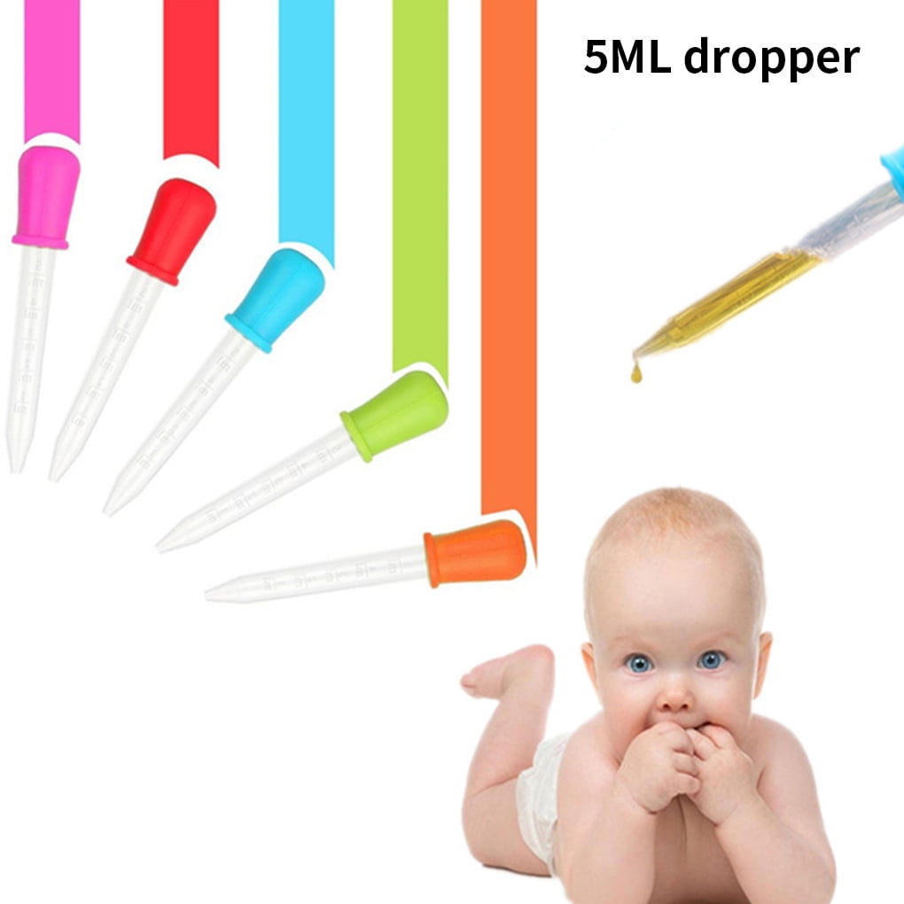 GeweYeeli Baby Feeding Droppers Plastic Silicone Infant Pipettes ...