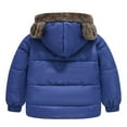 AWZXDE Toddler Boys Girls Winter Coat Bear Ears Hooded Jacket Reversible Wear Comfortable ...