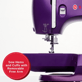 SINGER® Simple™ 3337 Mechanical Sewing Machine, Purple - Walmart.com