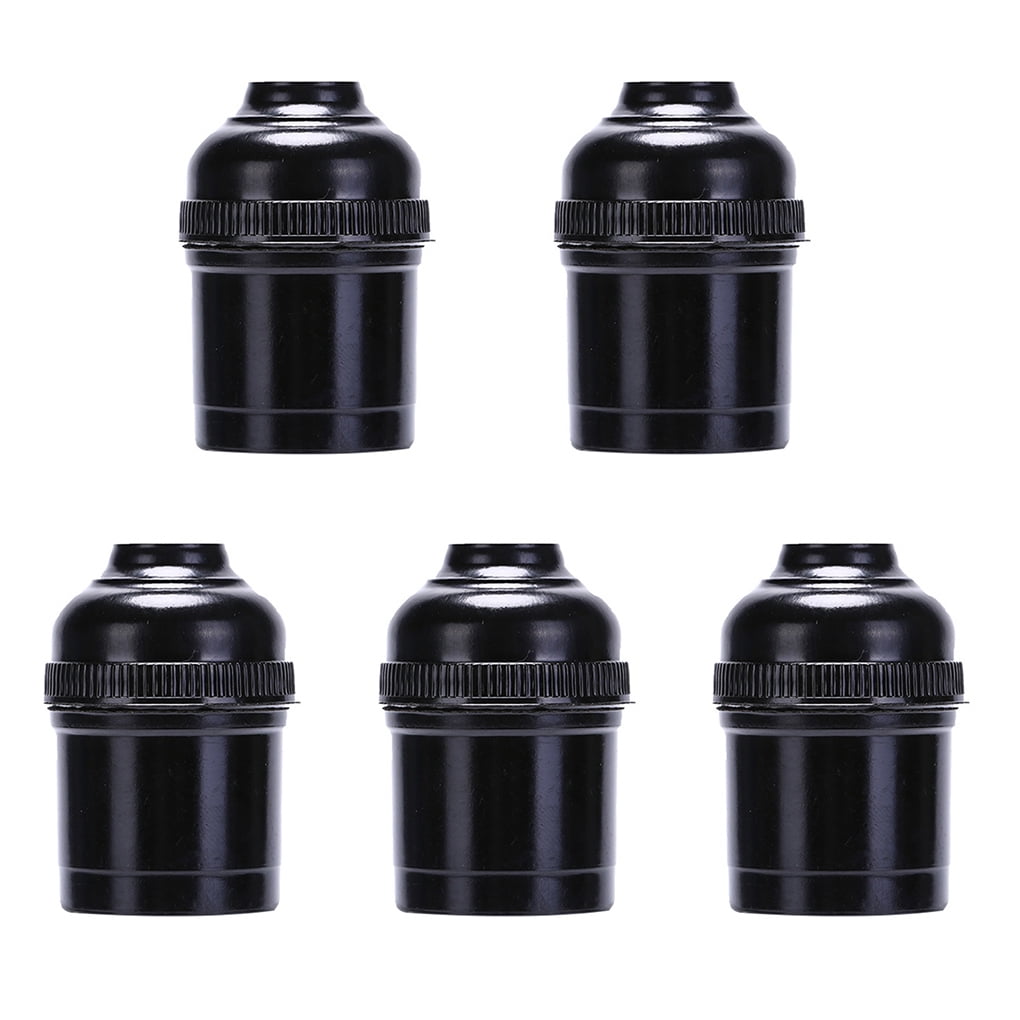 Electronicheart 5pcs E27 Pendant Light Socket Hanging Screw Cap Bulb ...