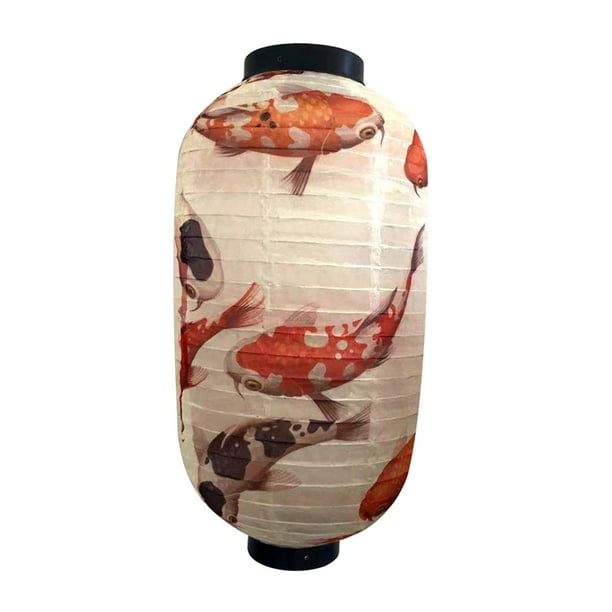 Japanese Ramen Cloth Lantern Light Retro Outdoor Party Decor White ...