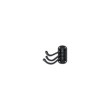 TSH40U19 Triple Swivel Hook; Heavy Duty; 4" Projection; Black Finish ...