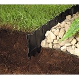 Border Master 20' Black Poundable Edging for Easy Garden Landscaping ...