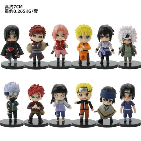 Naruto Figure 12 Q Version Naruto Doll Small Ornaments | Walmart Canada
