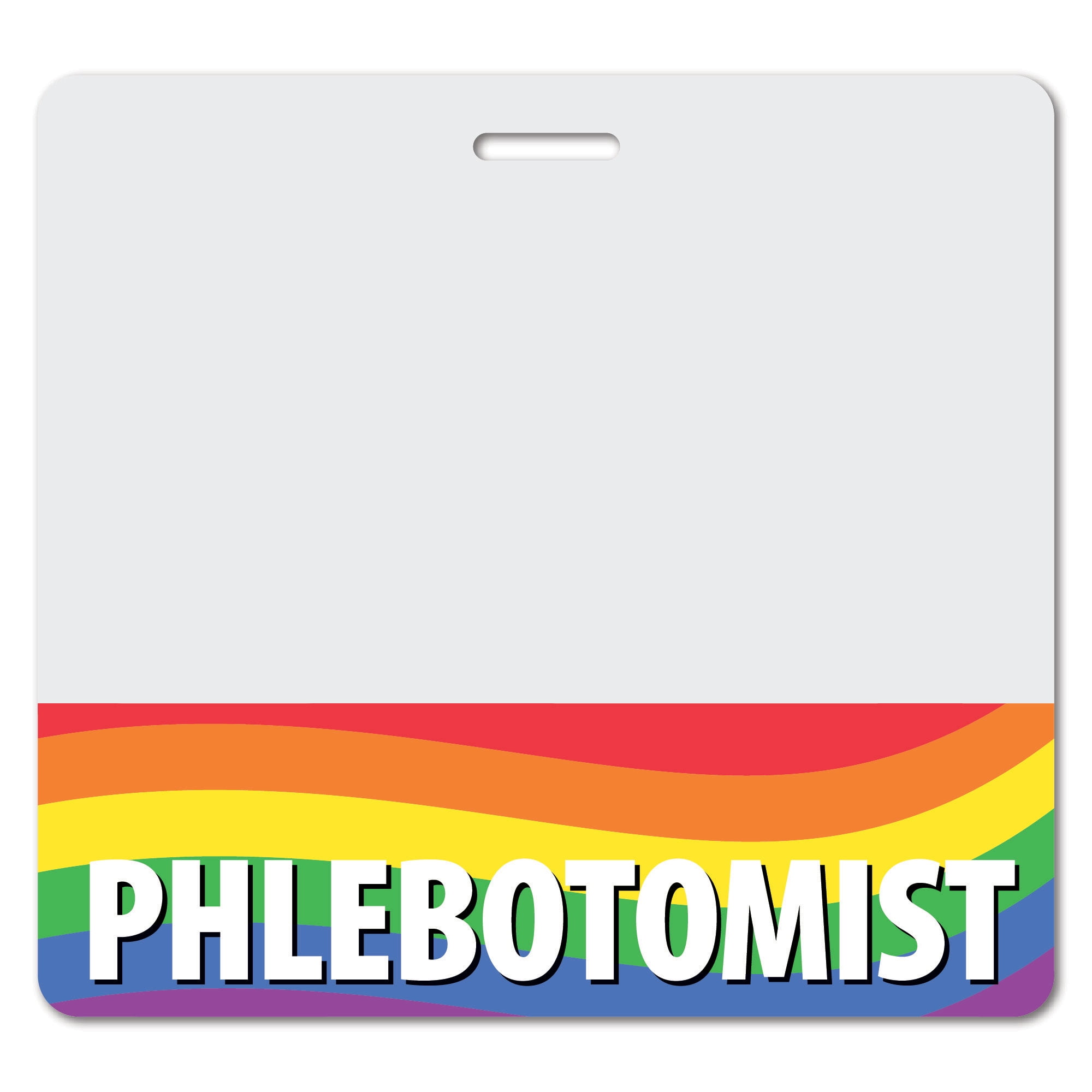 PHLEBOTOMIST Heavy Duty Horizontal Rainbow (5 pack) - Spill & Tear ...