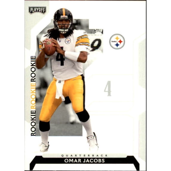 2006 Playoff NFL Playoffs #91 Omar Jacobs RC NFL Football Trading Card ...
