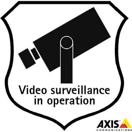 Axis Surveillance Sticker - 10 / Pack | Walmart Canada