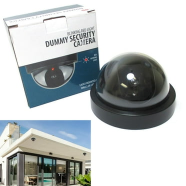 Fake Security Camera with Blinking Red LED, Realistic Dummy ...