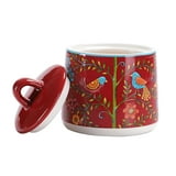 Bico Red Spring Bird Ceramic Sugar and Cream Set, Dishwasher Safe ...