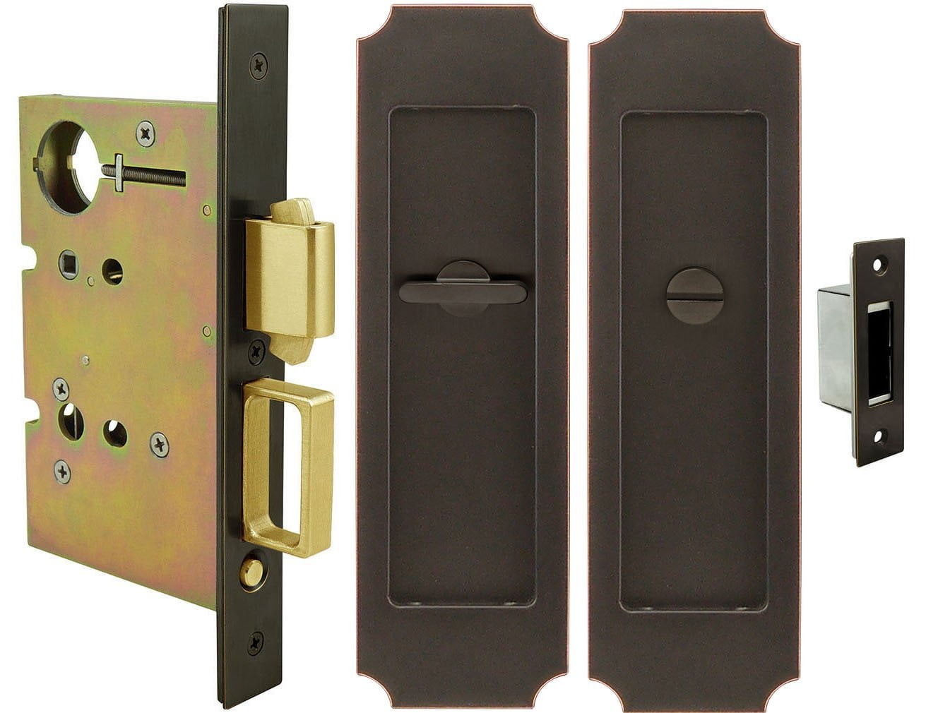 Inox Fh32pd8440-234 Fh32 Series Privacy Mortise Door Lock - Bronze ...