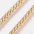 Brass Rope Chain Necklaces Making with Lobster Claw Clasps Long-lasting ...