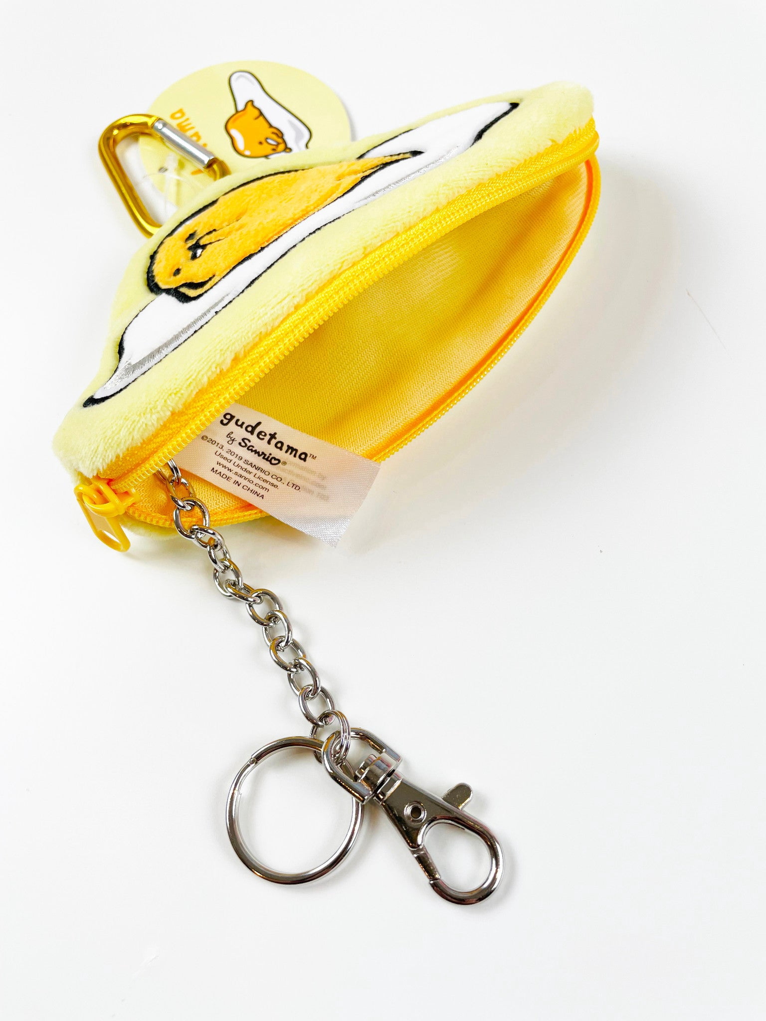 Buy Gudetama Plush Backpack Clip Key Purse Keychain Sanrio Japan Online ...