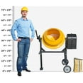 Pro-Series 3.5 Cubic Foot Electric Cement Mixer - Walmart.com
