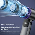 Adjustable Handheld Cooling Fan With Ice Ceramic Plate 199Speed Setting ...
