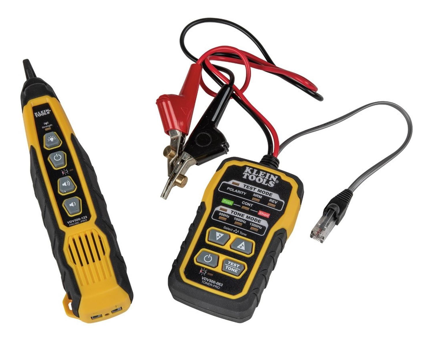 Kit Sonda Rastreo Cables Rj11 A Rj45 Toner Pro Klein Tools negro ...