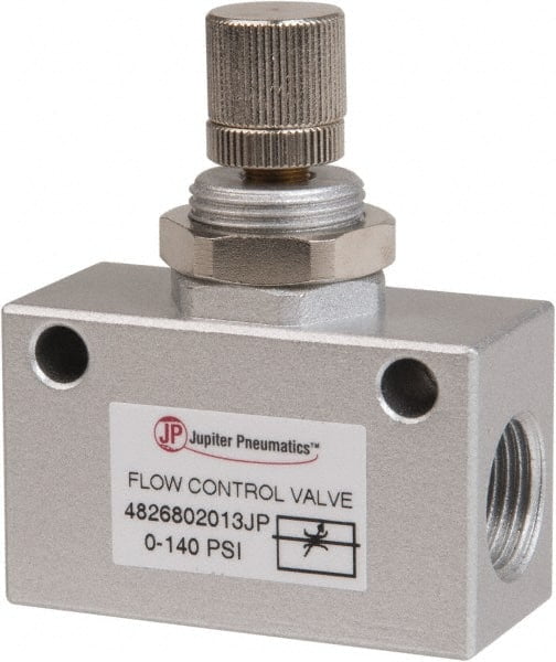 PRO-SOURCE 3/8" NPT Inline Flow Control Valve 0 to 140.78 psi ...