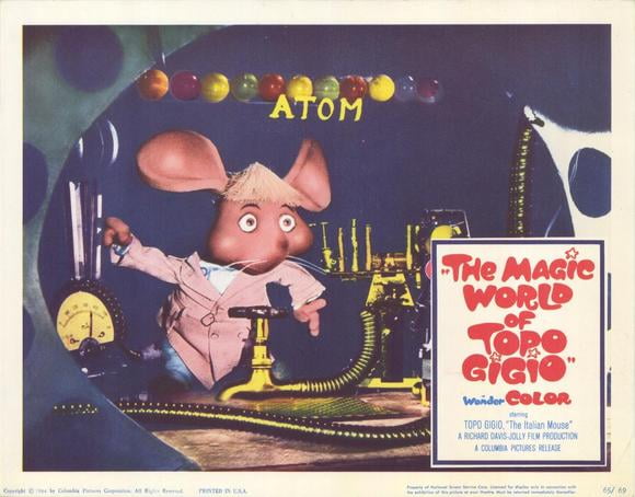 The Magic World of Topo Gigio - movie POSTER (Style H) (11" x 14 ...