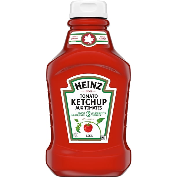 Heinz Tomato Ketchup 1.25L Twin Pack - Walmart.com