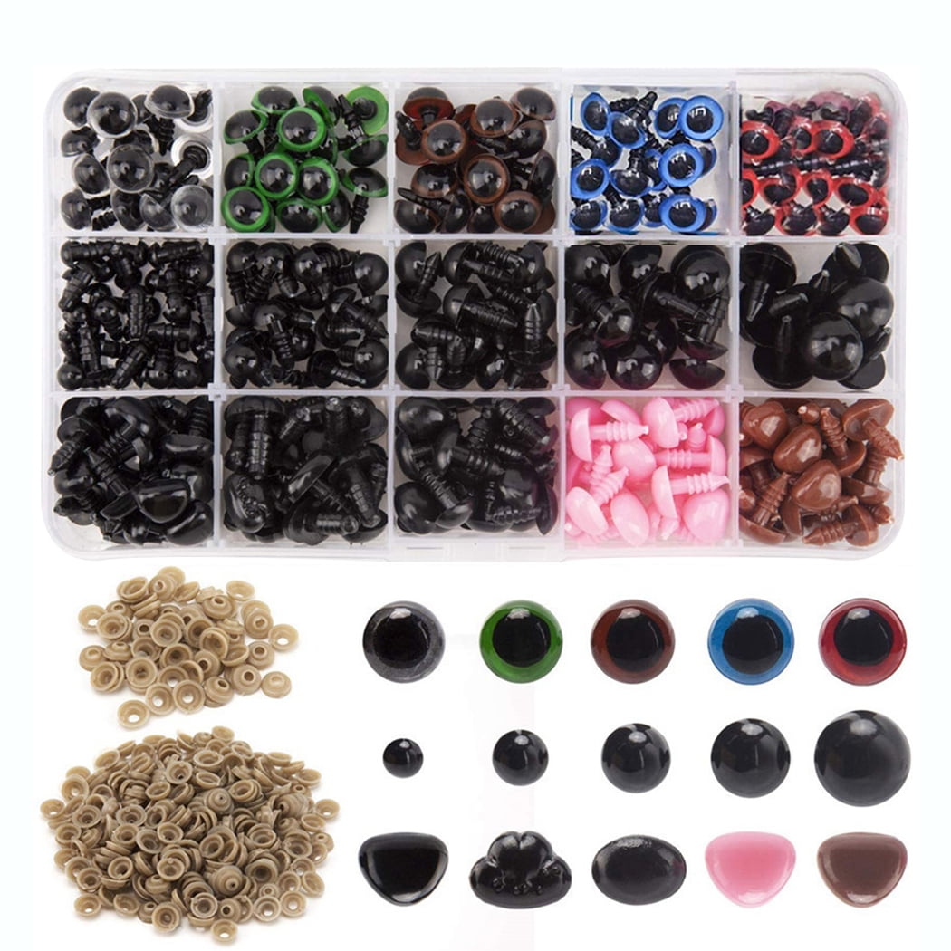 Click here for Nobrand 560pcs Safety Eyes And Noses 15-Grid Stuff... prices