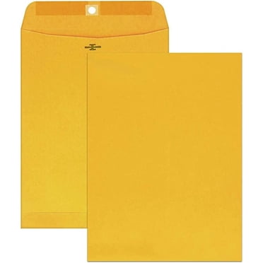 Mead Heavyweight Large Clasp Envelopes, 9x12 inch, 20 Count - Walmart.com