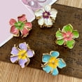 Secure Alloy Hair With 3D Floral Flower Lightweight Hairpin For Outdoor ...