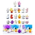 10pcs Fish Tanks Aquascapes Simulation Corals Water Plant Corals ...